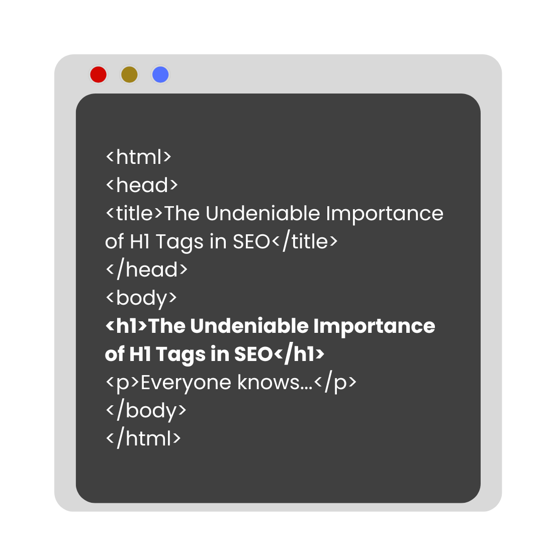 The Undeniable Importance of H1 Tags in SEO